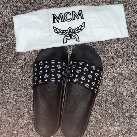 MCM | Shoes | Mcm Slides | Poshmark